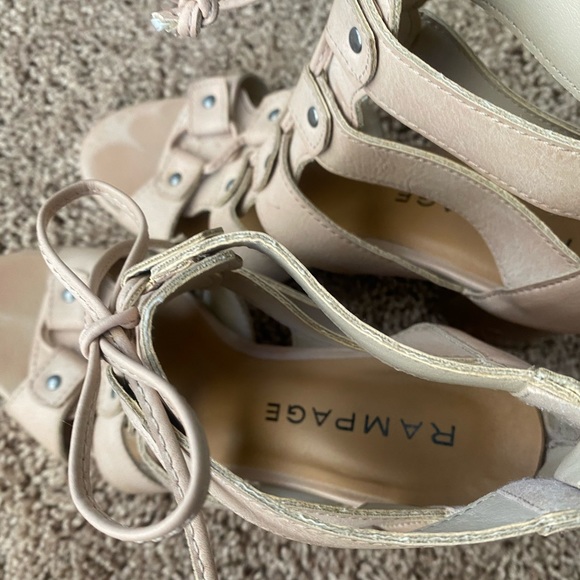 Rampage | Shoes | Rampage Size 65 Preowned Block Heels | Poshmark